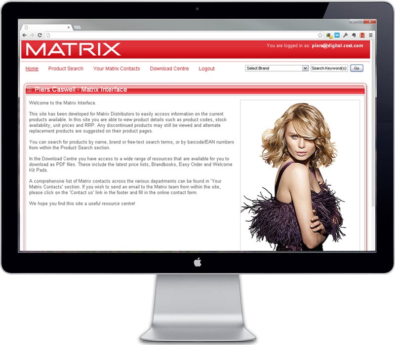 Matrix Interface | Digital-Zest