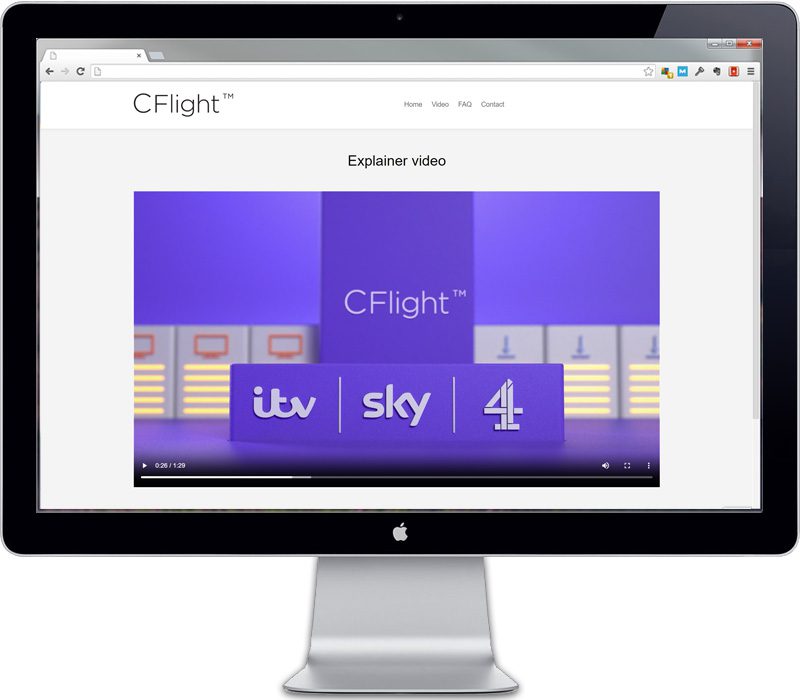 CFlight Microsite | Digital-Zest